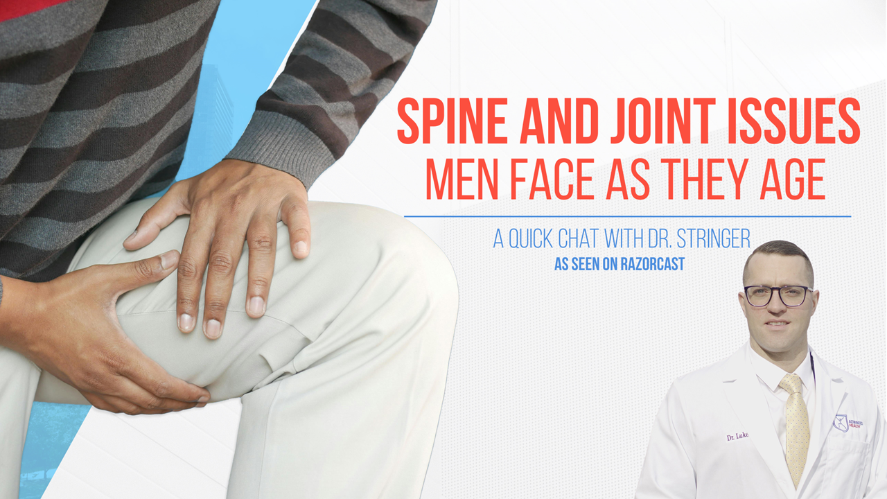 Spine and Joint Issues Men Face as They Age | Chicago Chiropractor